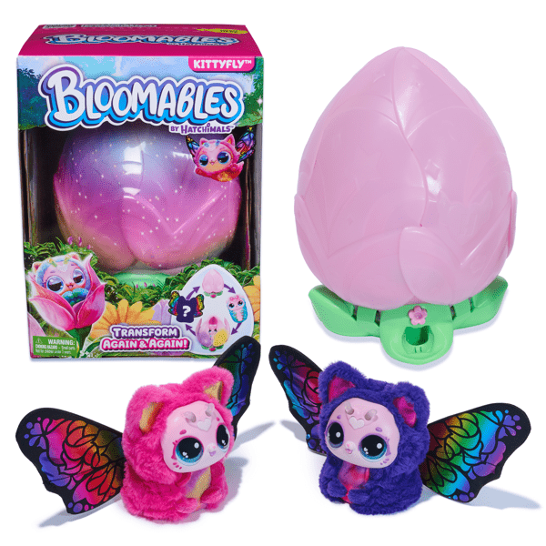 Bloomables Kittyfly Surprise Interactive Toy and Flower by Hatchimals ...