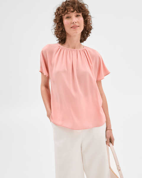 Gathered Neck Blouse - Preview | Target Australia