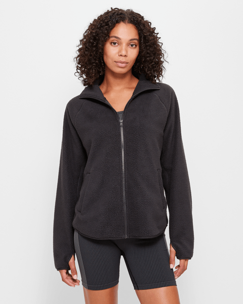 Active Zip Through Fleece Sport Jacket | Target Australia