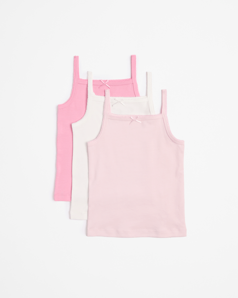 Girls Singlet 3 Pack - Maxx | Target Australia