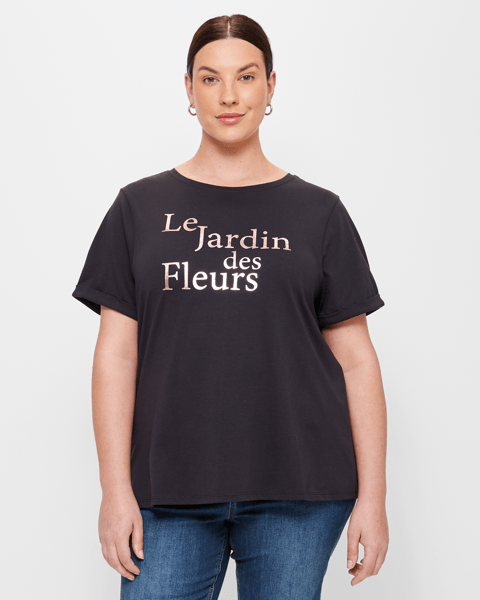 Curve Graphic T-Shirt | Target Australia