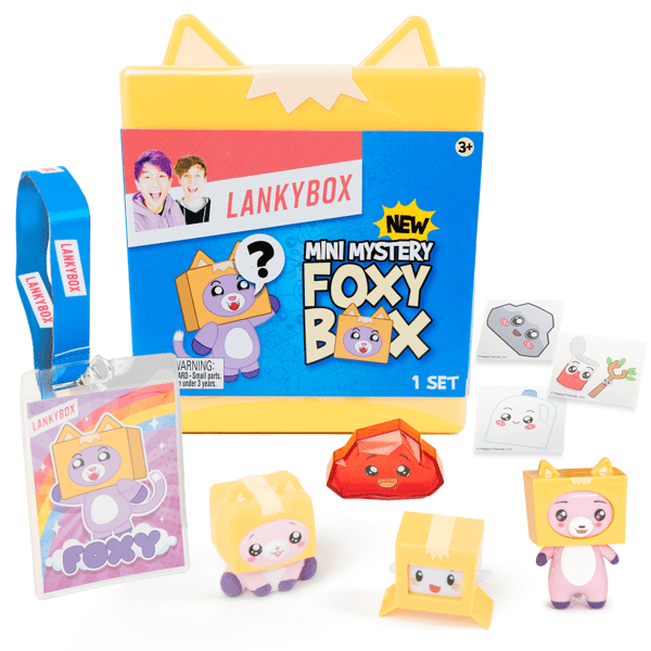 LankyBox Mini Mystery Foxy Box - Assorted* | Target Australia