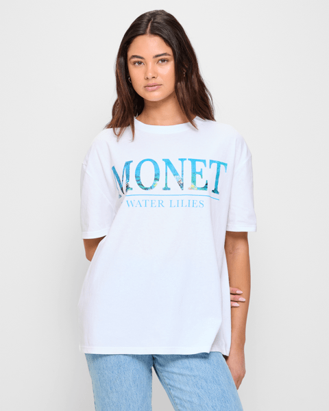 Licensed Monet Boyfriend T-Shirt | Target Australia