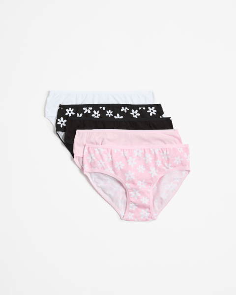 Girls Essential Brief 5 Pack | Target Australia