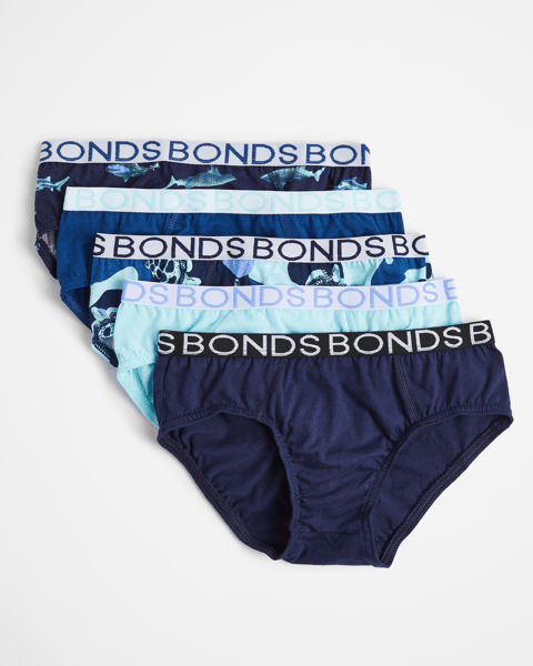 Bonds Boys Briefs 5 Pack | Target Australia