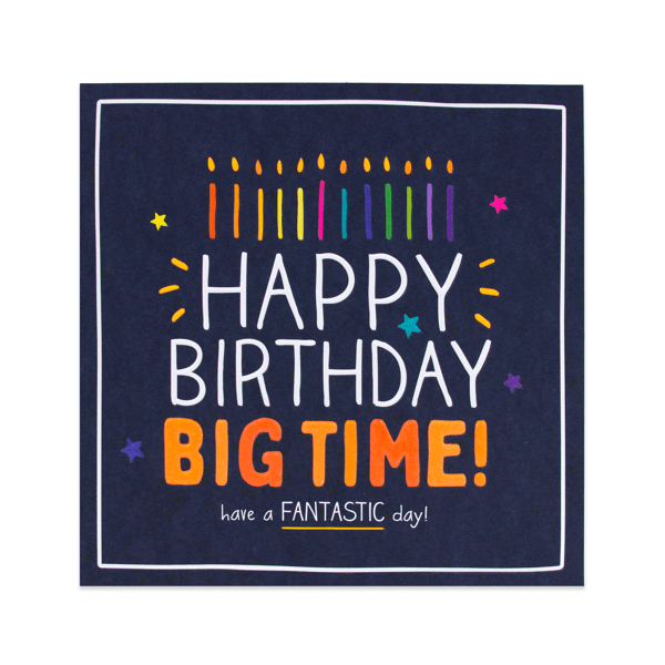 Hallmark Happy Birthday Card - Big Time | Target Australia