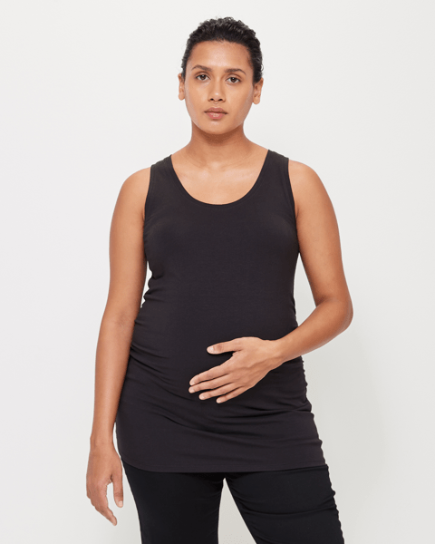 Maternity Organic Cotton Tank Top | Target Australia