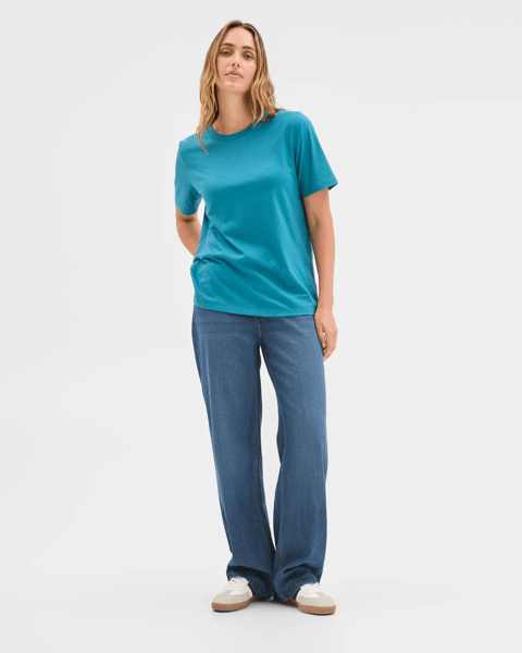 Australian Cotton Classic T-Shirt - Petrol | Target Australia