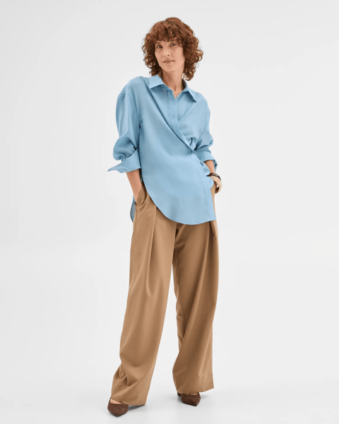 Preview Wrap Detail Shirt | Target Australia