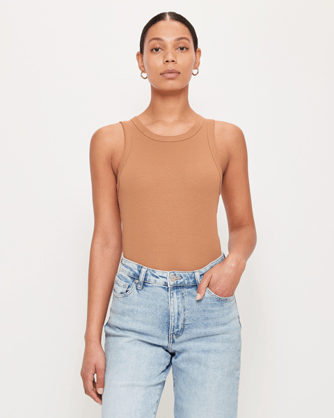 Australian Cotton Racer Front Tank Top | Target Australia