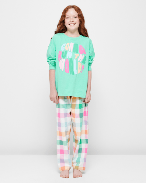 Run The World Cotton Pyjama Set | Target Australia