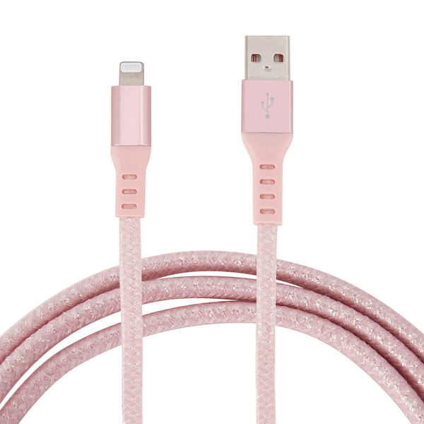 USB Lightning Metal Cable, 1m - Anko | Target Australia