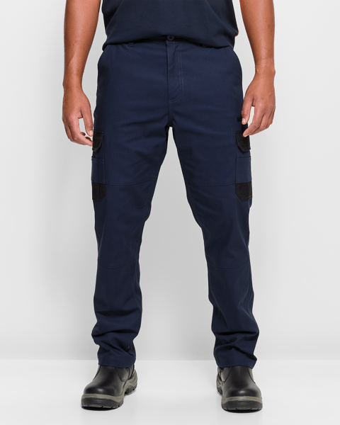 Australian Cotton Performance Cargo Pants - Graphite - Navy Blue ...