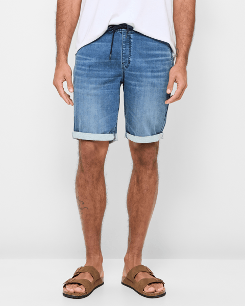 Knit Denim Shorts | Target Australia