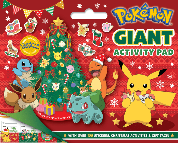 Pokemon Christmas: Giant Activity Pad | Target Australia