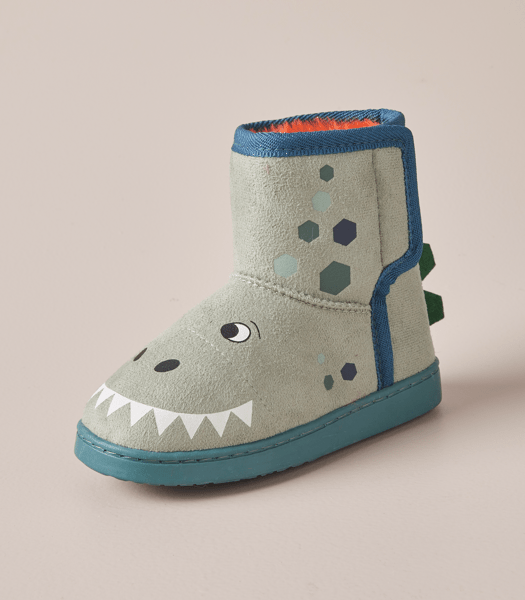 Junior Side Tab Slipper Boots | Target Australia