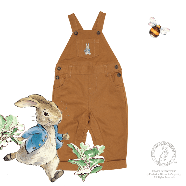 Peter Rabbit Baby Drill Overall | Target Australia
