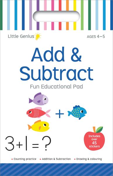 Learn To Add & Subtract Small Activity Pad | Target Australia