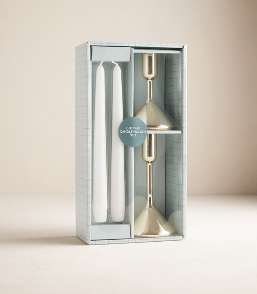 Gifting Glass Candle Holder Set | Target Australia
