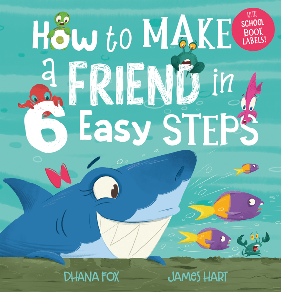 How To Make A Friend In 6 Easy Steps With Labels - Dhana Fox | Target ...
