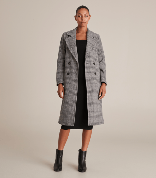 Preview Longline Wrap Coat | Target Australia
