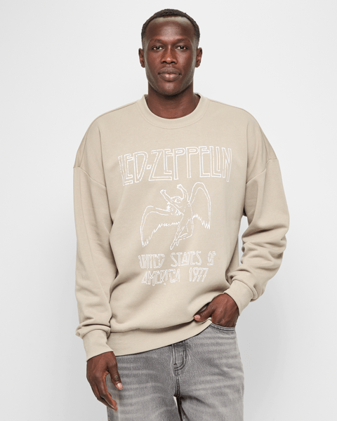 Licensed Led Zeppelin Crew Jumper | Target Australia