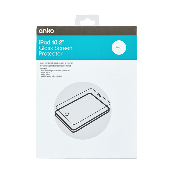 iPad Glass Screen Protector, 10.2" - Anko | Target Australia