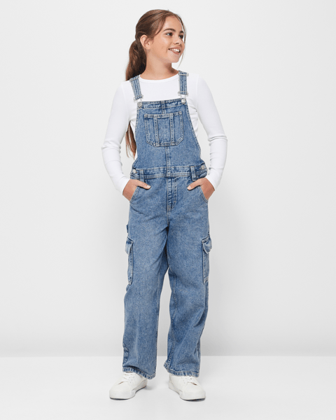 Girls Denim Overalls | Target Australia