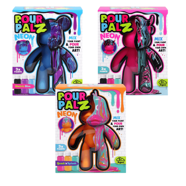 Pour Palz Large Paint Bear - Assorted | Target Australia