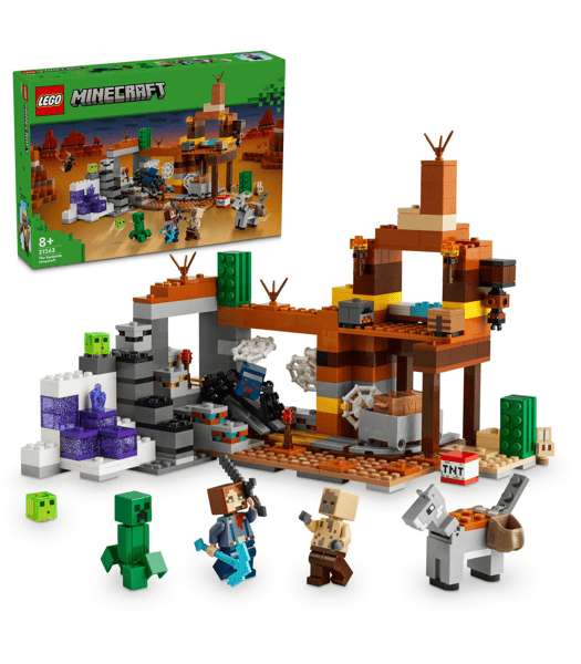 LEGO® Minecraft The Badlands Mineshaft Video-Game Toy 21263 | Target ...