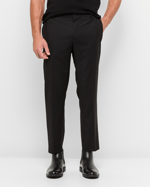 Slim Ankle Length Pants - Preview - Black | Target Australia