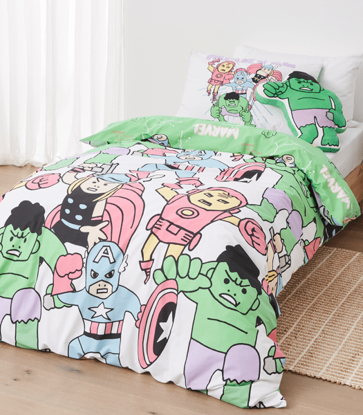 Marvel Squad Quilt Cover Set | Target Australia