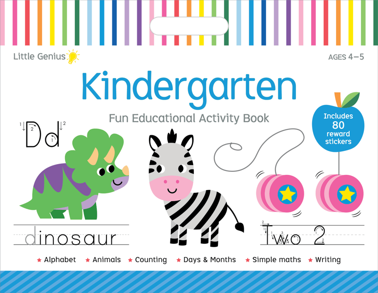 Little Genius Vol. 2 - Mega Activity Pad - Kindergarten | Target Australia