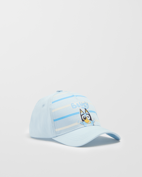 Kids Licensed Bluey Striped Cap | Target Australia