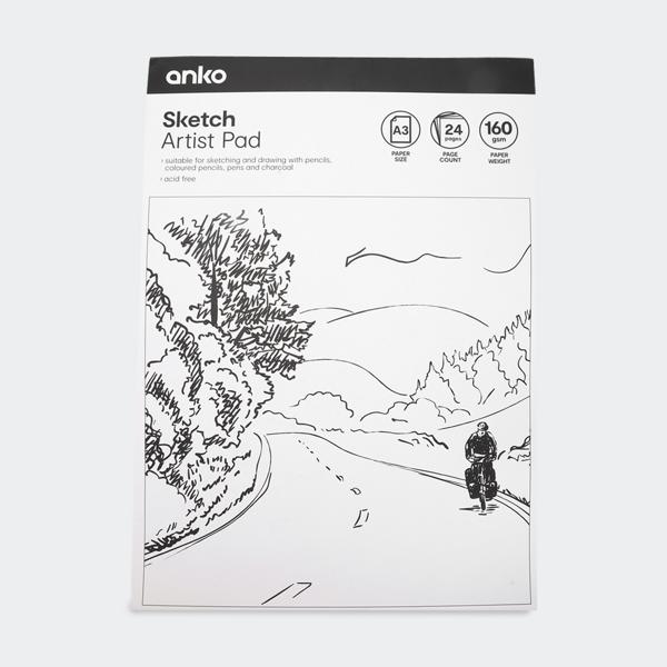 A3 Sketch Artist Pad - Anko | Target Australia