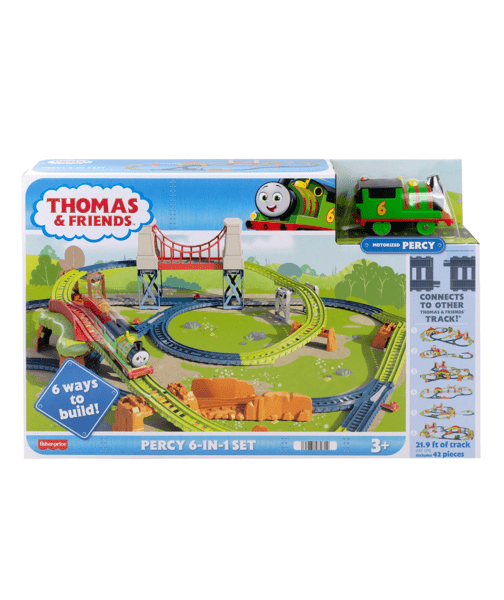 Thomas & Friends Percy 6-in-1 Motorised Train Set | Target Australia