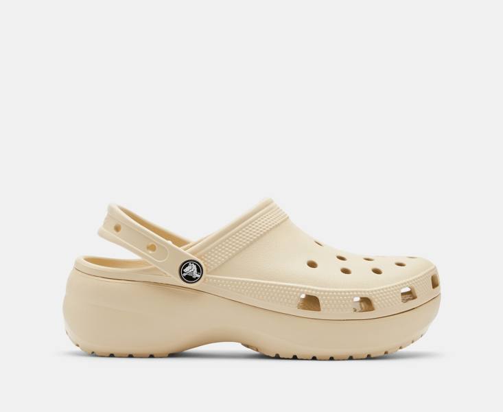 Crocs Womens Classic Platform Clog Sandals - Bone - Size Six | Target ...