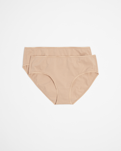 2 Pack Everyday Cotton Midi Briefs with Aloe | Target Australia
