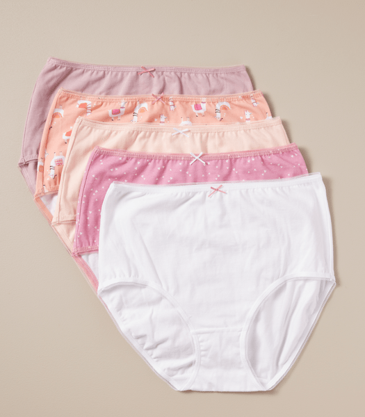 5 Pack Cotton/Elastane Full Briefs | Target Australia