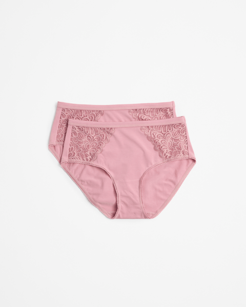 Australian Cotton and Lace Midi Briefs | Target Australia
