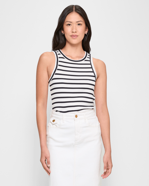 Australian Cotton Racer Front Tank Top | Target Australia