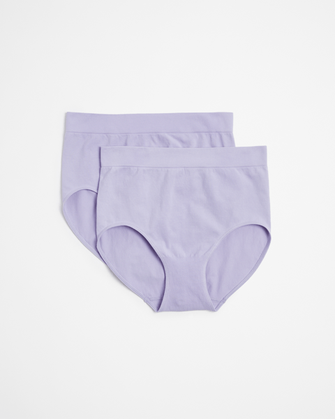 2 Pack Cotton Seamfree Full Briefs | Target Australia