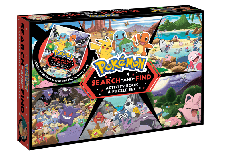 Pokemon: Search-and-Find Activity Book & Puzzle Set - Book | Target ...