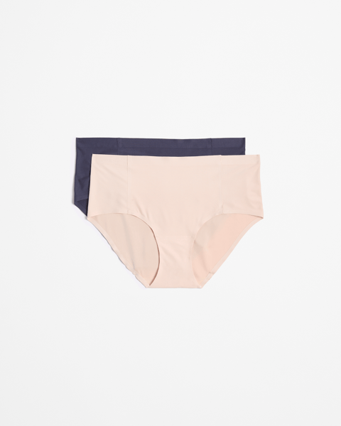 2 Pack Brushed No Show Bonded Midi Briefs | Target Australia