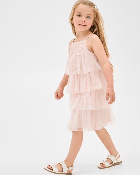 Beaded Bow Tulle Dress | Target Australia