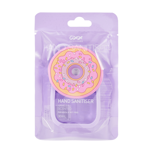 Hand Sanitiser 30ml, Vanilla Scented - OXX Bodycare | Target Australia