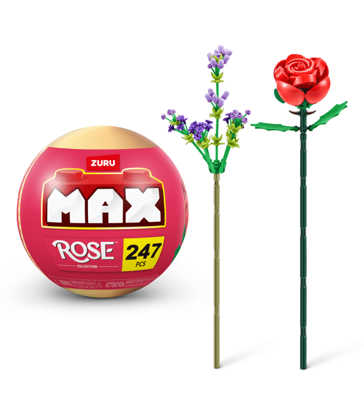 MAX Premium Rose Building Bricks Collection by ZURU | Target Australia