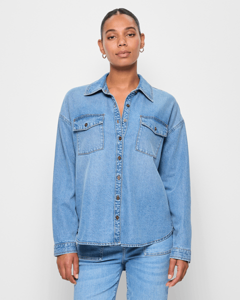 Denim Shirt | Target Australia
