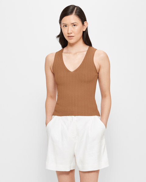 V-Neck Crop Knit Top - Preview | Target Australia