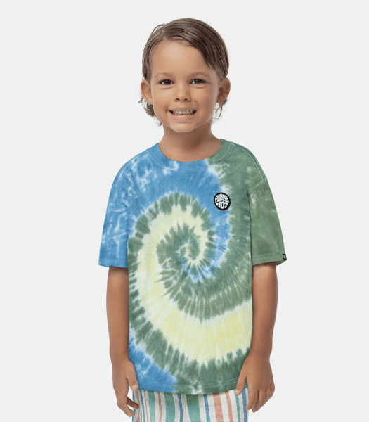 Short Sleeve Skate T-Shirt - Blue Tie Dye - Piping Hot | Target Australia